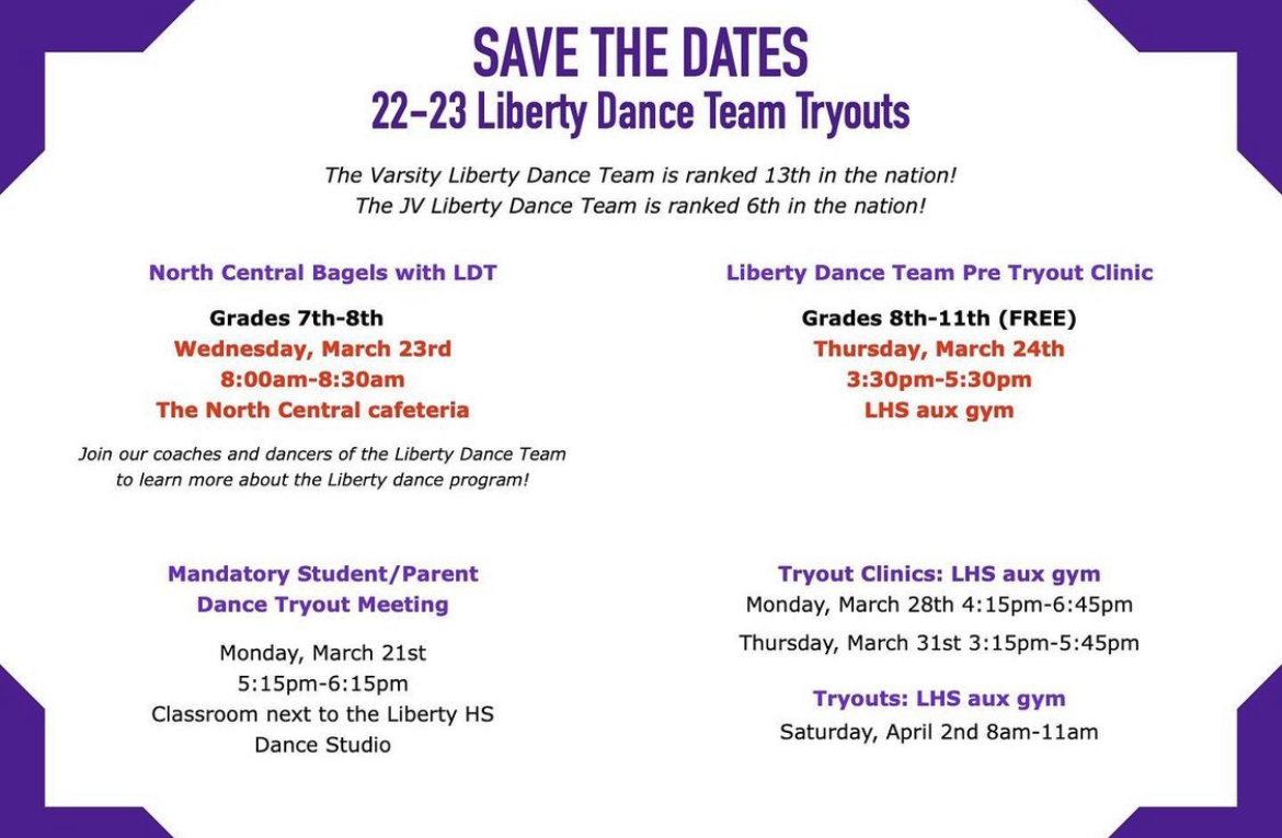 The Nationally Ranked Liberty Dance Team – The Live Wire